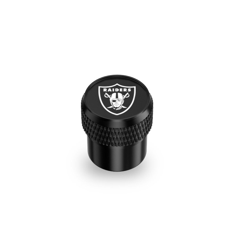 Aluminium Laser Engraving Tire Valve Caps Fit For Las Vegas Raiders Models