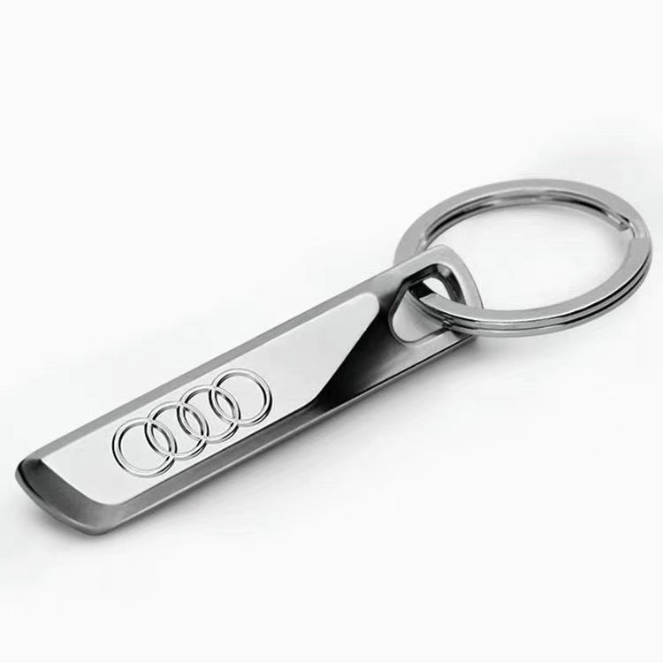 Metal Alloy Key Chain Fit For Audi Models - Tire Valve Caps, Keychain ...