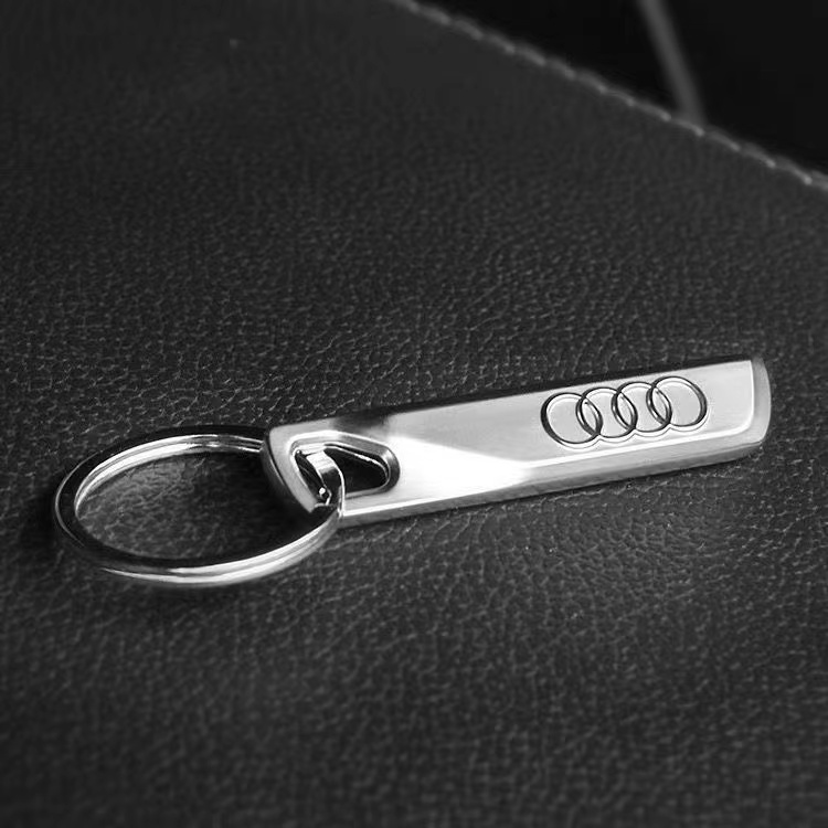 Metal Alloy Key Chain Fit For Audi Models - Tire Valve Caps, Keychain ...